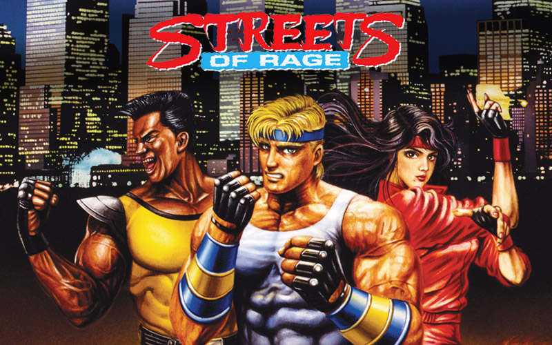 Street of Rage խաղը կէկրանավորեն